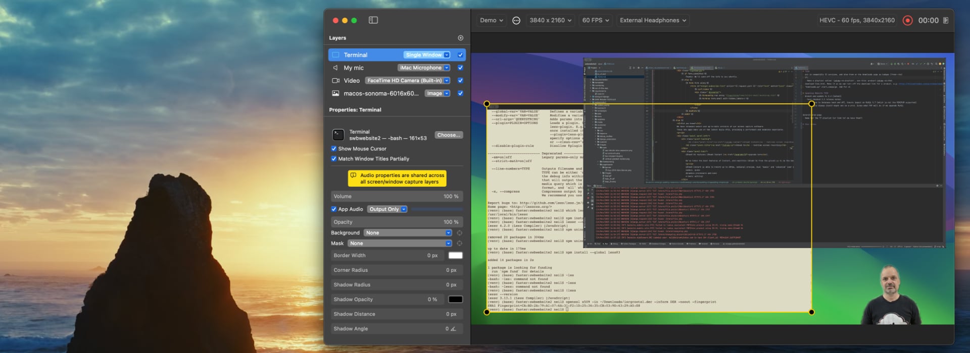 shinywhitebox | Awesome video capture software for Mac